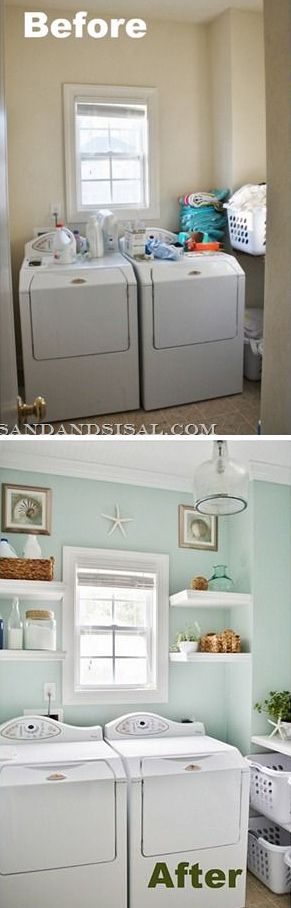 Laundry Room Ideas - Budget Friendly Ways To Beautify Your Small ...