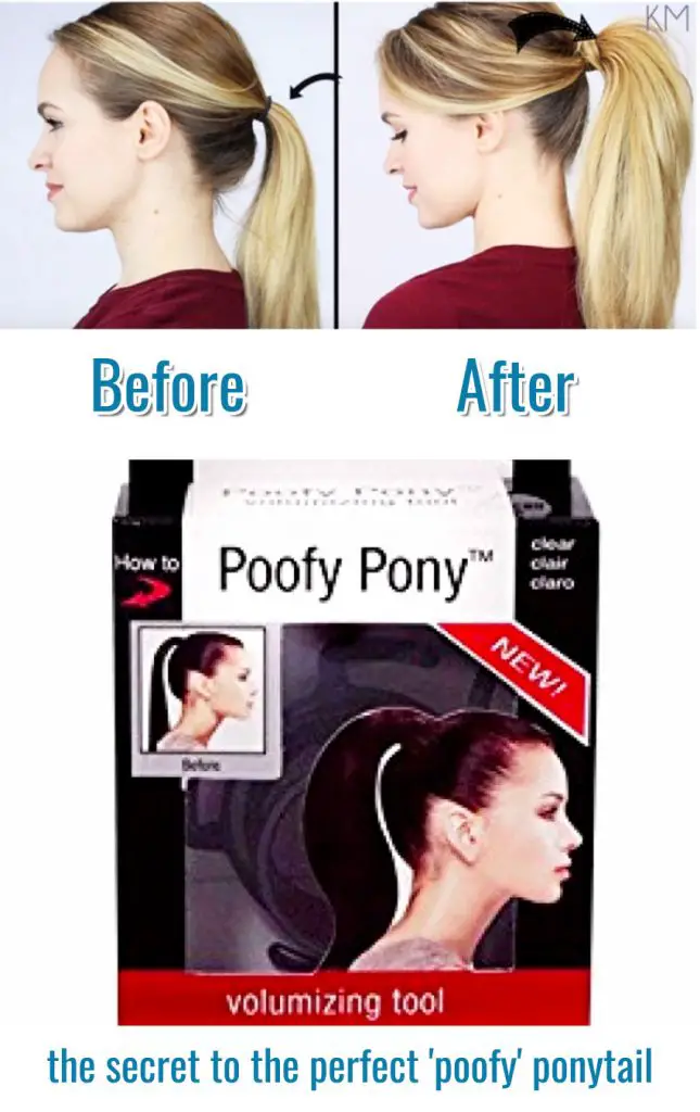 TUTORIAL: Poofy Ponytail How To Step by Step [5 minute lazy hairstyles]