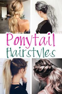 TUTORIAL: Poofy Ponytail How To Step by Step [5 minute lazy hairstyles]