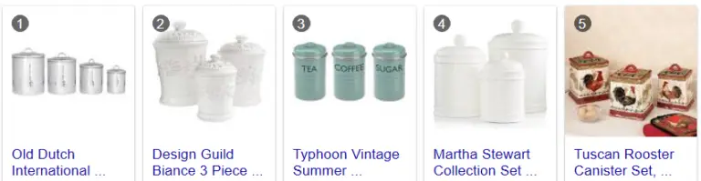 Farmhouse Kitchen Canister Sets and Farmhouse Kitchen Decor Ideas ...