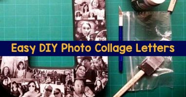 DIY Picture Collage Letters Ideas - We Tried It! Let's Make a Photo ...