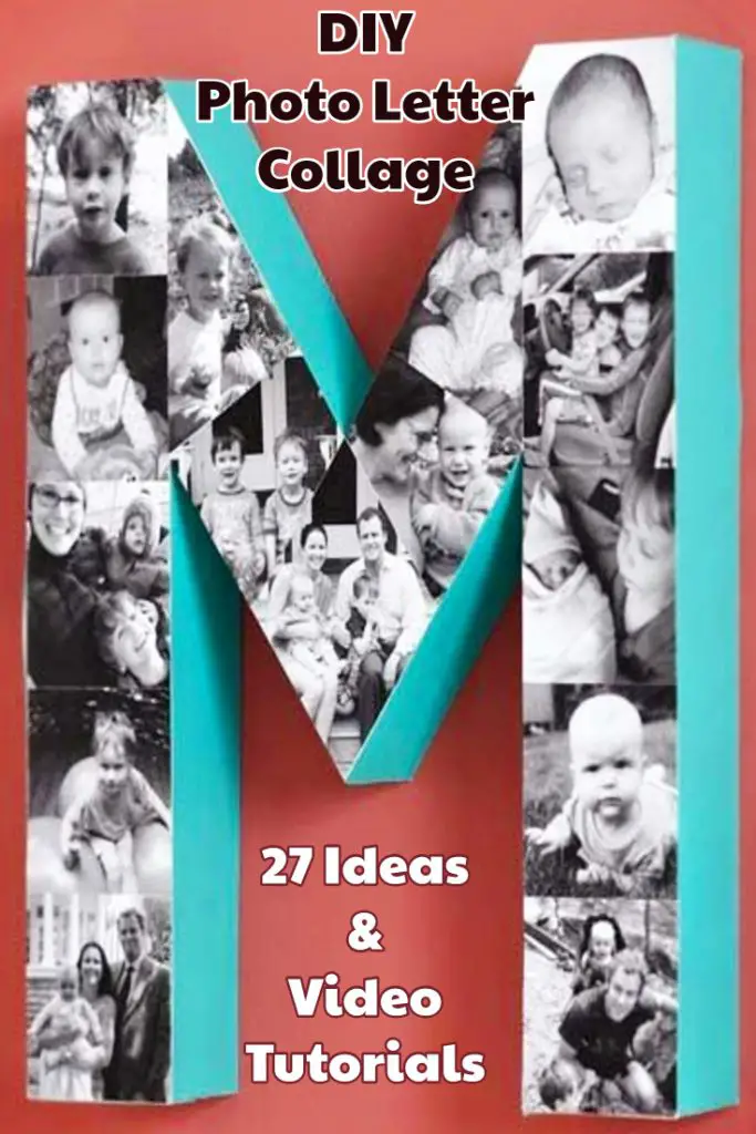 DIY Picture Collage Letters Ideas - We Tried It! Let's Make a Photo ...