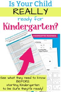 Free Printable Kindergarten Readiness Checklist PDF Sheets For 2025