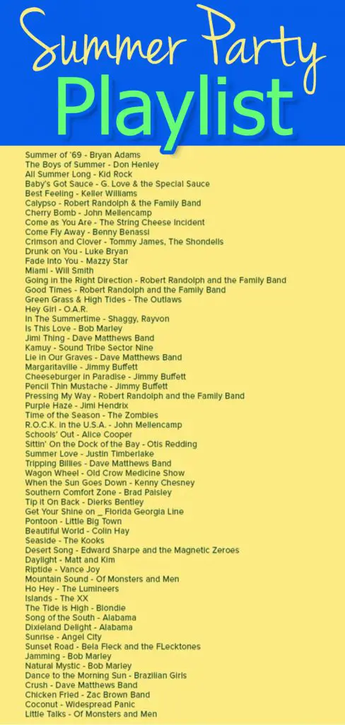 The Best Summer Vibes Playlists, Bucket List Ideas and Quotes For The ...