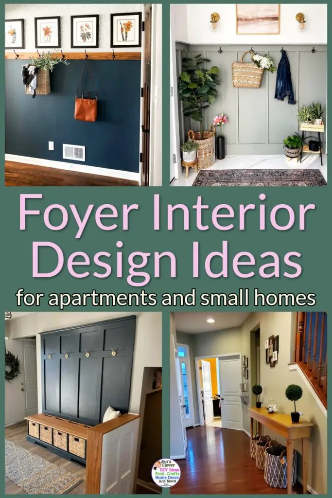 Small Foyer Decorating Ideas For The Odd-Shaped Empty Wall In Your Entryway