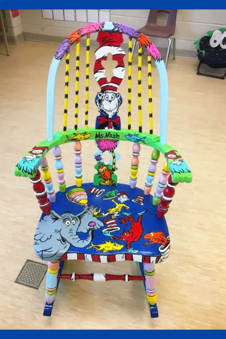 Classroom Rocking Chairs - Yard Sale Rocking Chair To Painted DIY ...