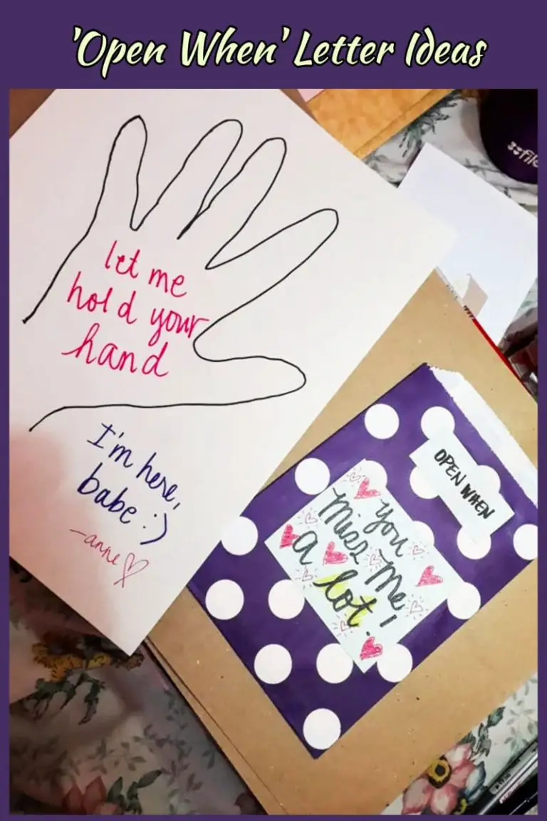 Open When Letters For Boyfriends-Ideas, Examples, Topics, What To Put ...